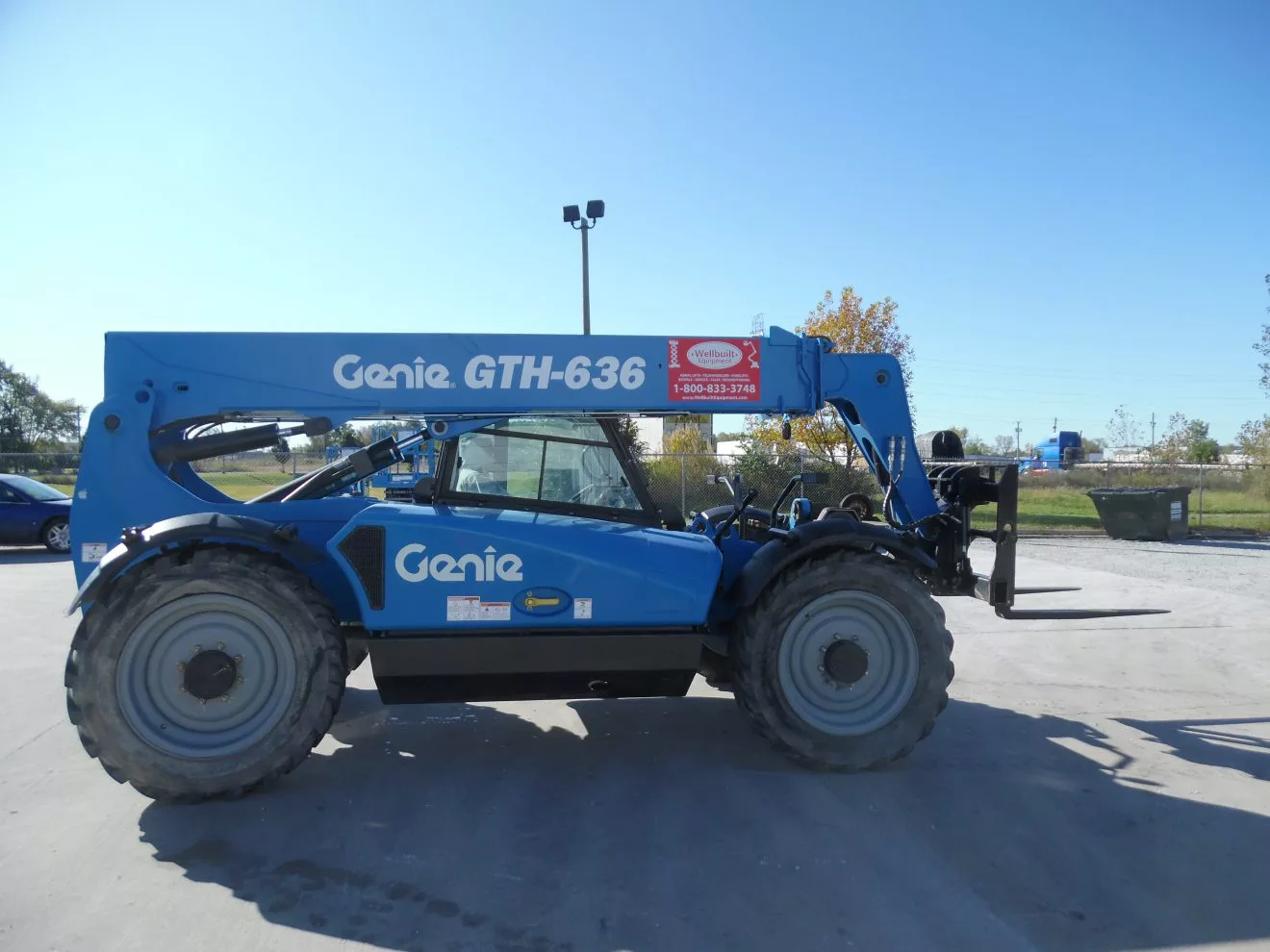 Genie GTH-636 Telehandler for Rent - Wellbuilt Equipment | Crete Chicago