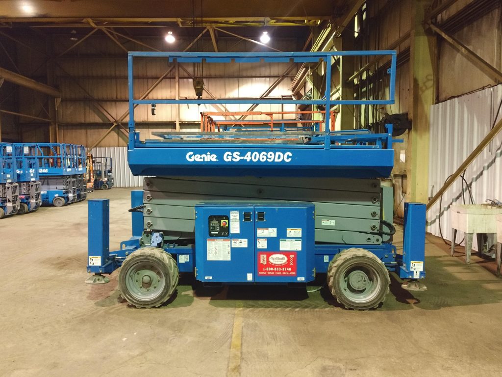 Genie GS-4069 DC Electric Scissor Lift For Rent - WellBuilt Equipment ...