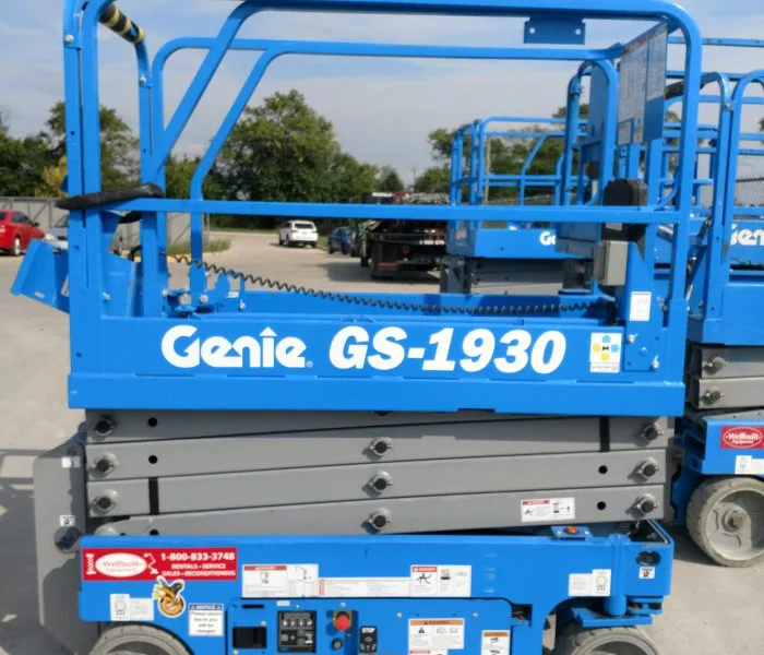 Genie GS-1930 Scissor Lift for Rent - WellBuilt Equipment | Chicago, IL