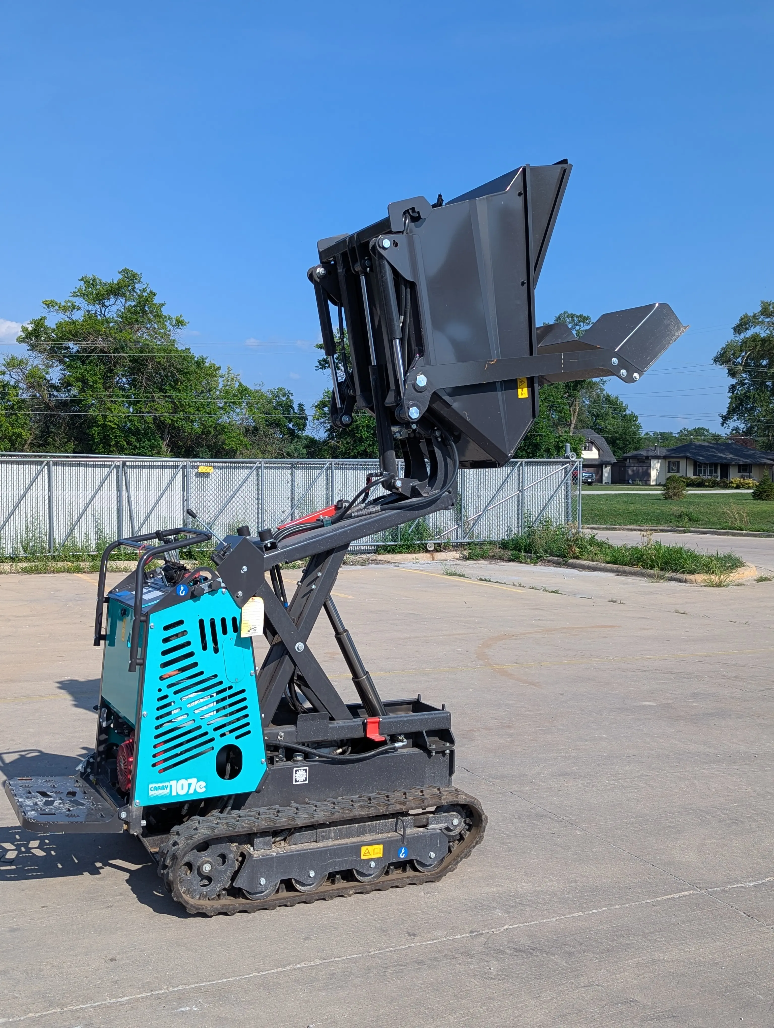 IMER Carry 107 Tracker 1215 Self Loading Hi Tip Tracked Dump Buggy ...