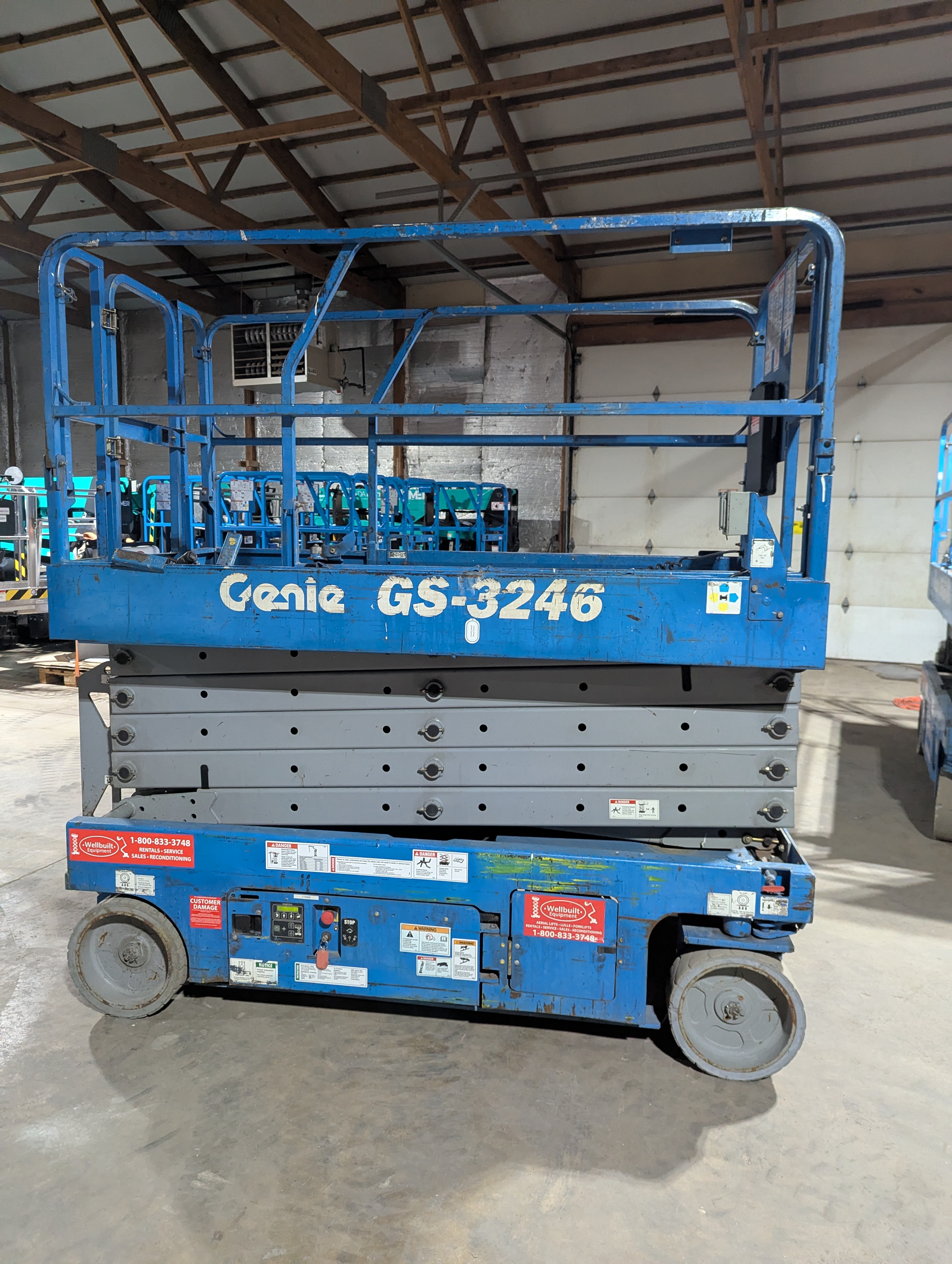 2012 Genie GS-3246 #GS4612A-110908 Electric Scissor Lift For Sale ...